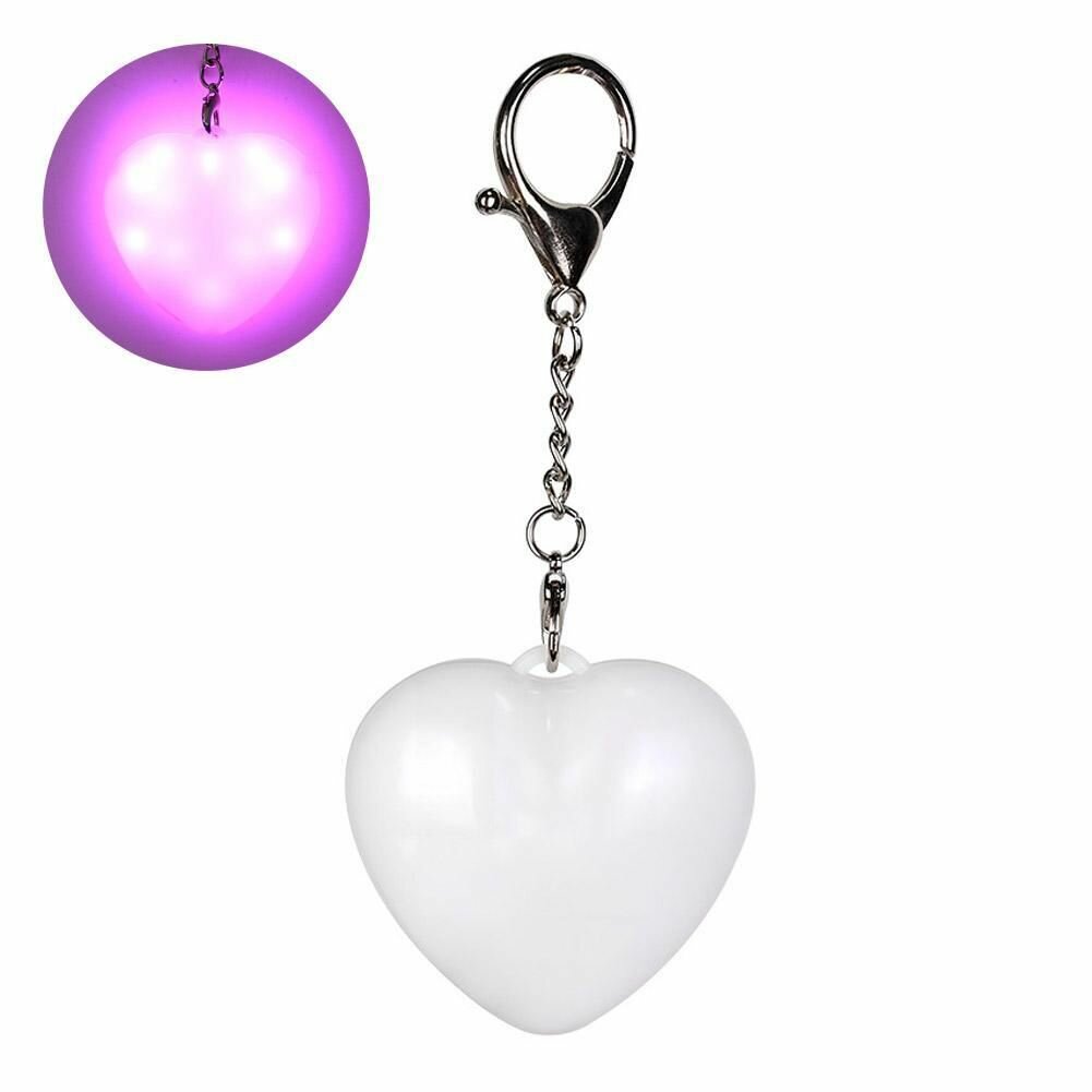 Светодиодный фонарик в форме сердца, сенсорное включение,