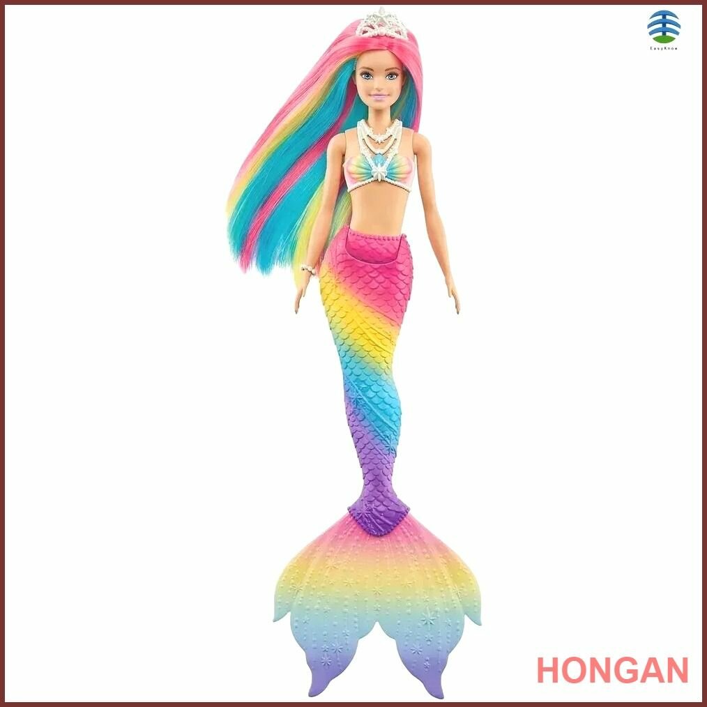 Это просто. Кукла Mattel Barbie Дримтопия Русалка, меняющая цвет в воде, GTF89