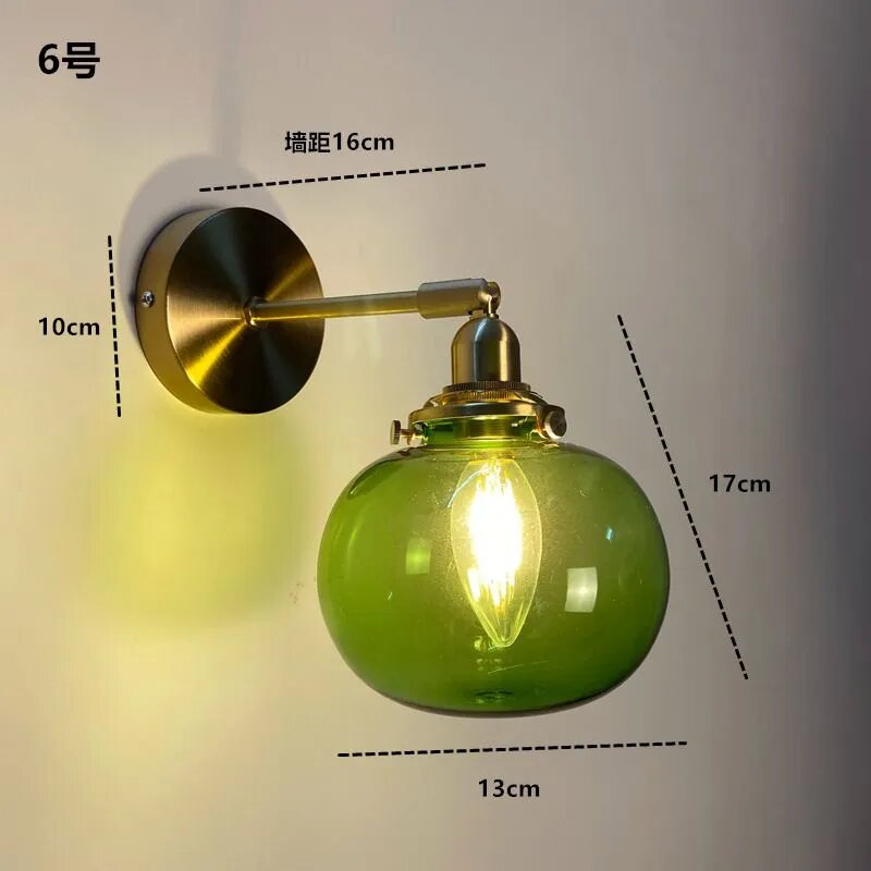 GreeLustr Настенный светильник, E27, 12 Вт