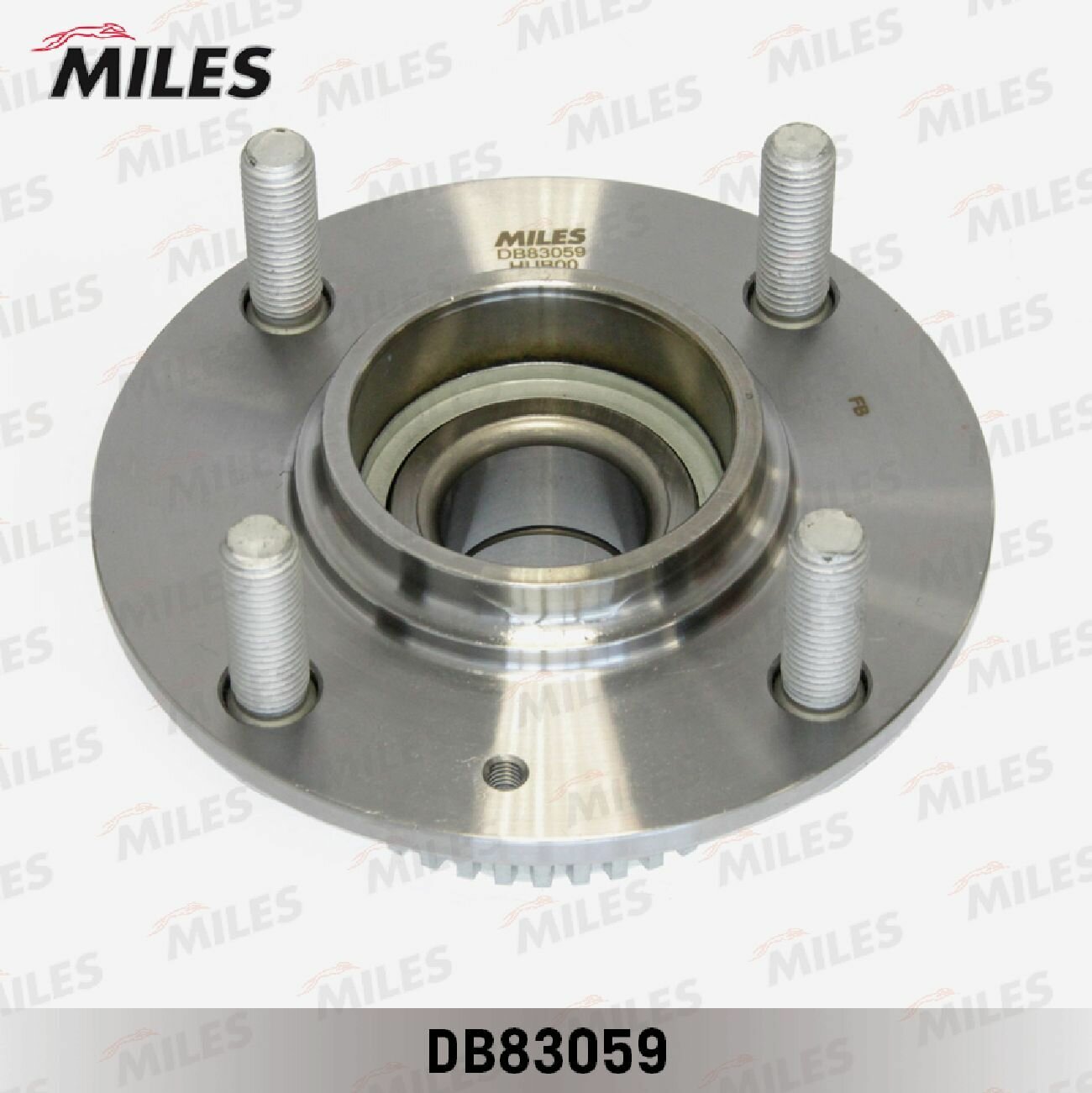Ступица с подшипником зад + ABS, HYUNDAI ELANTRA/KIA CERATO 01-09, MILES DB83059