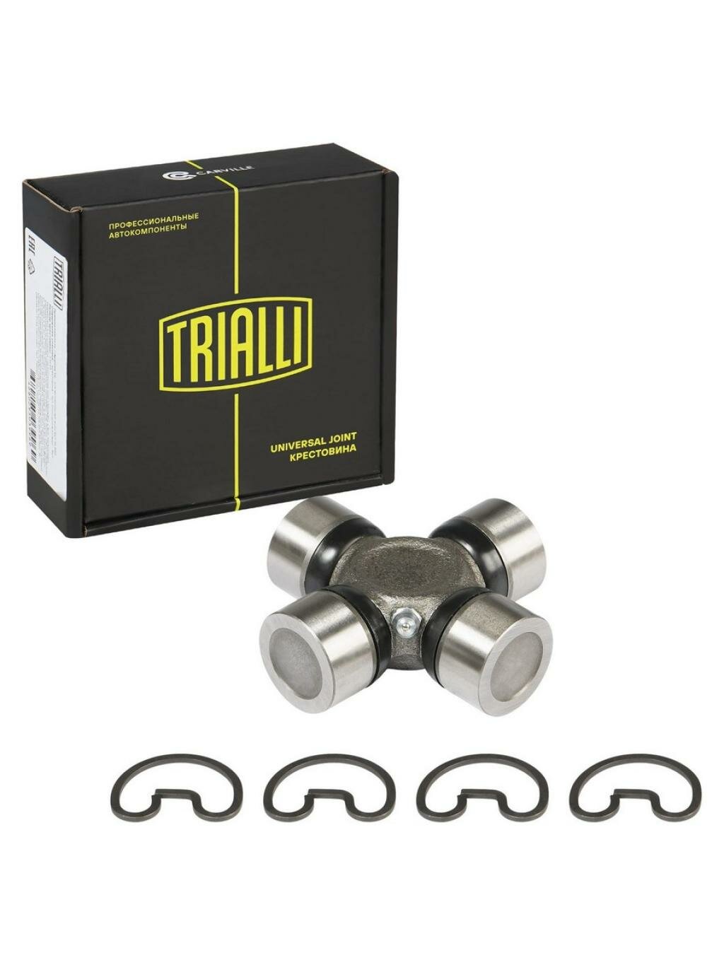 Крестовина карданного вала TRIALLI CC 395 Chevrolet Niva 02-, Lada 21214, 2123 01-, Ford Transit 00-, Nissan Navara 05->, Pathfinder 05->, Terrano II 02->