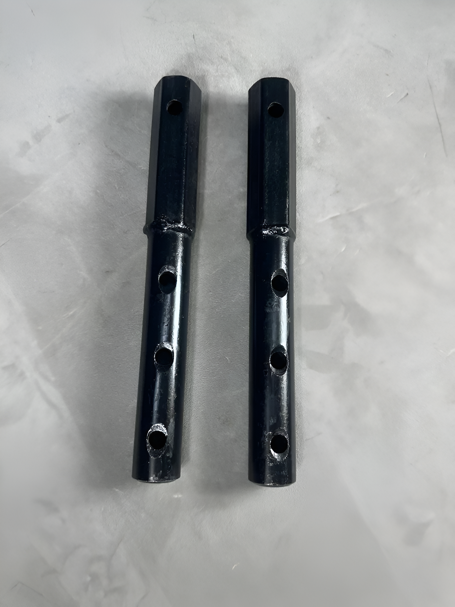 Удлинители осей для мотоблока, круглый, длиной 270 мм, посадка под шестигранник 23 мм, с антикоррозийным покрытием, комплект из 2 штук