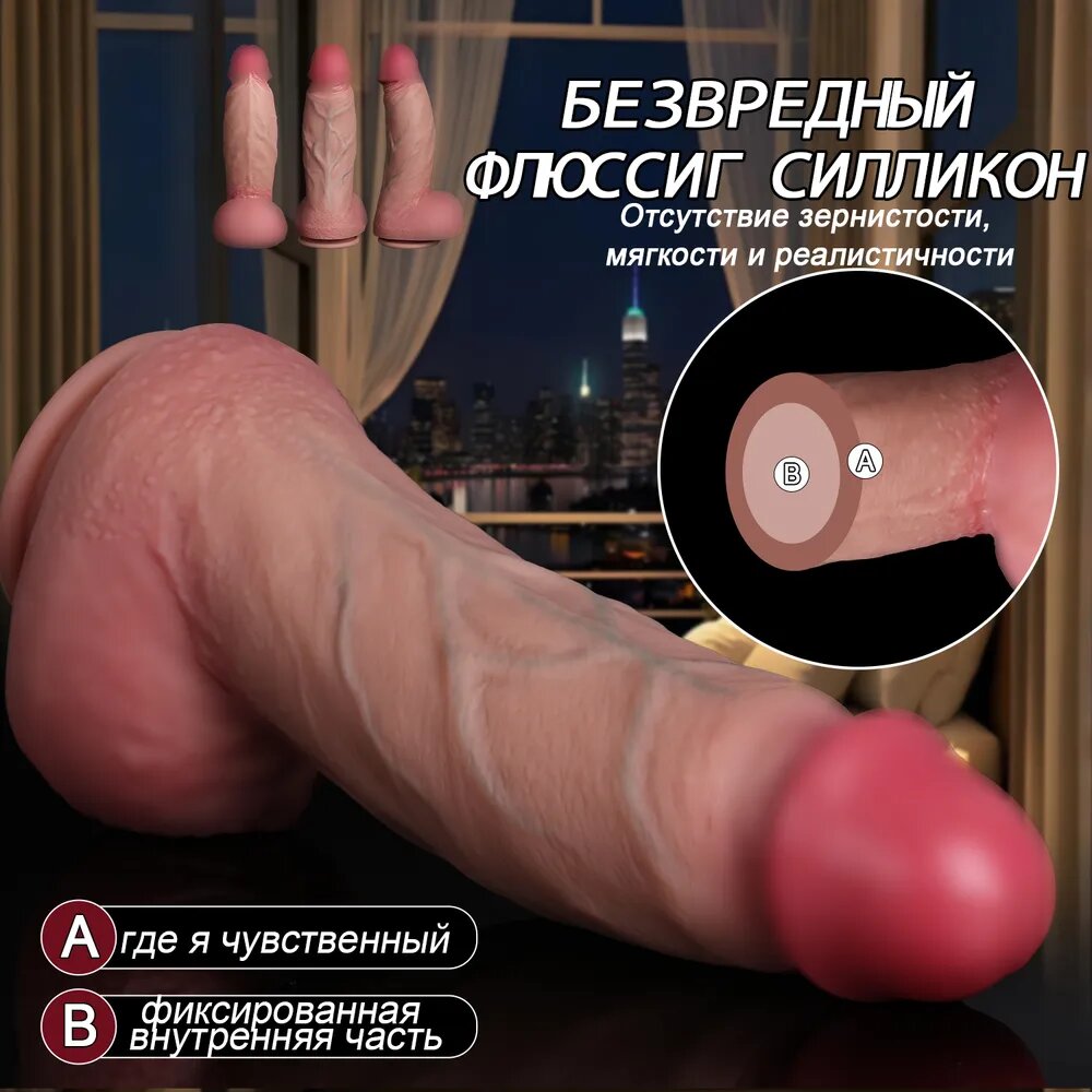 Фаллоимитатор, 19.5см
