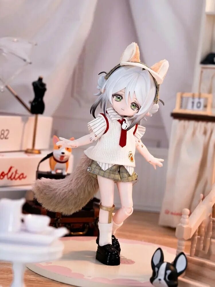 LEI-Doll Одежда для кукол Ob11 с 8 минутами 12 минут 17 см, костюм bjd Коллекционная одежда для шарнирных кукол Эксклюзивная серия 2025