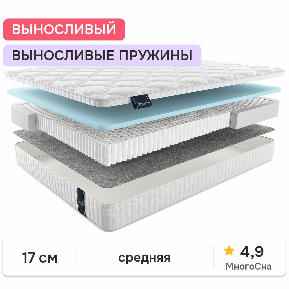 Матрас MaterLux Aventino Multi Forte 90x190
