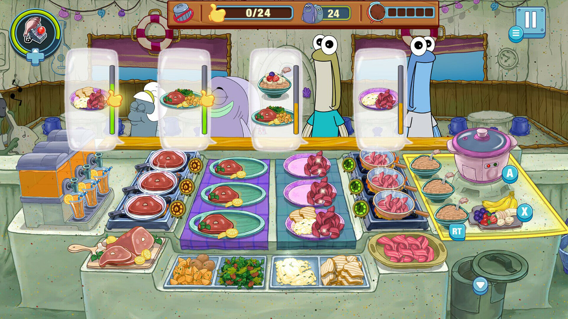 SpongeBob: Krusty Cook-Off, Весь мир — фото 1
