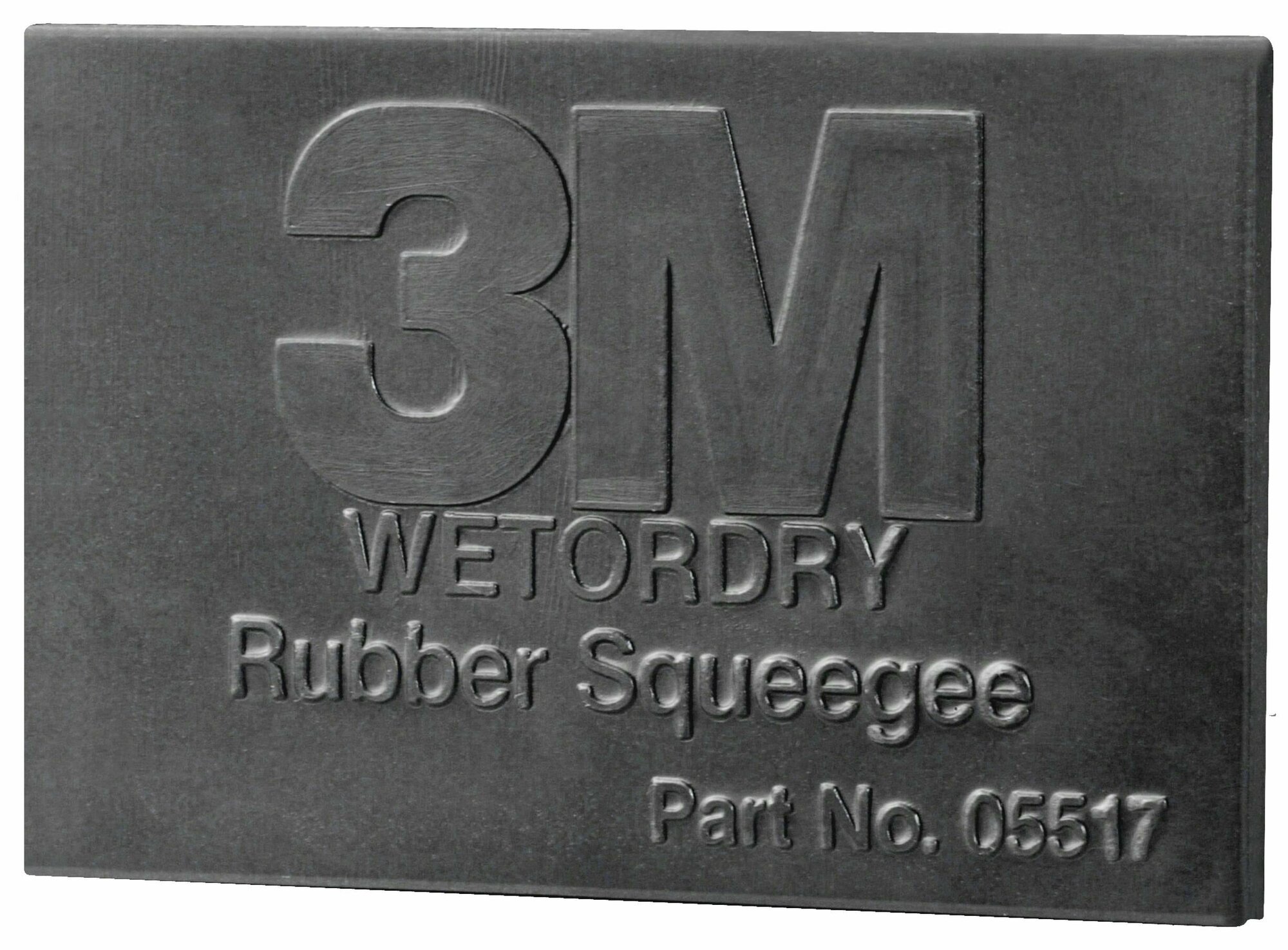 Ракель резиновый / блок шлифовальный 3M™ Wetordry арт. 05517 / 70x108 мм