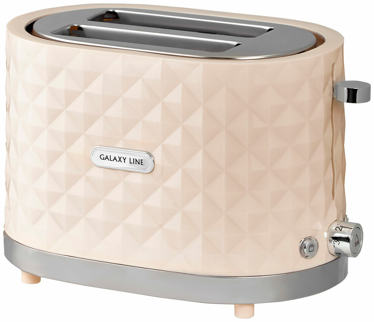 Тостер Galaxy Line GL2912 бежевый