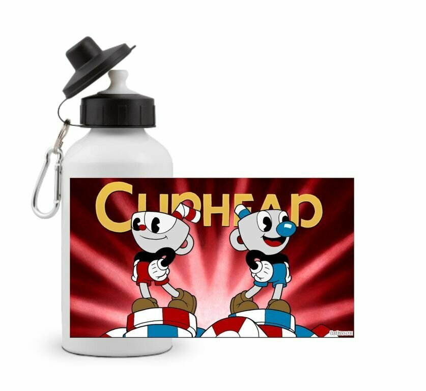 Спортивная бутылка Cuphead/ Капхед №4