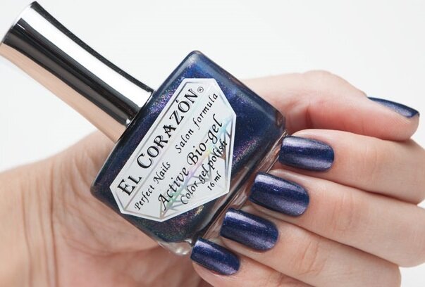 El Corazon лечебный лак для ногтей Активный Био-гель №423/579 Magic Of Night City 16 мл
