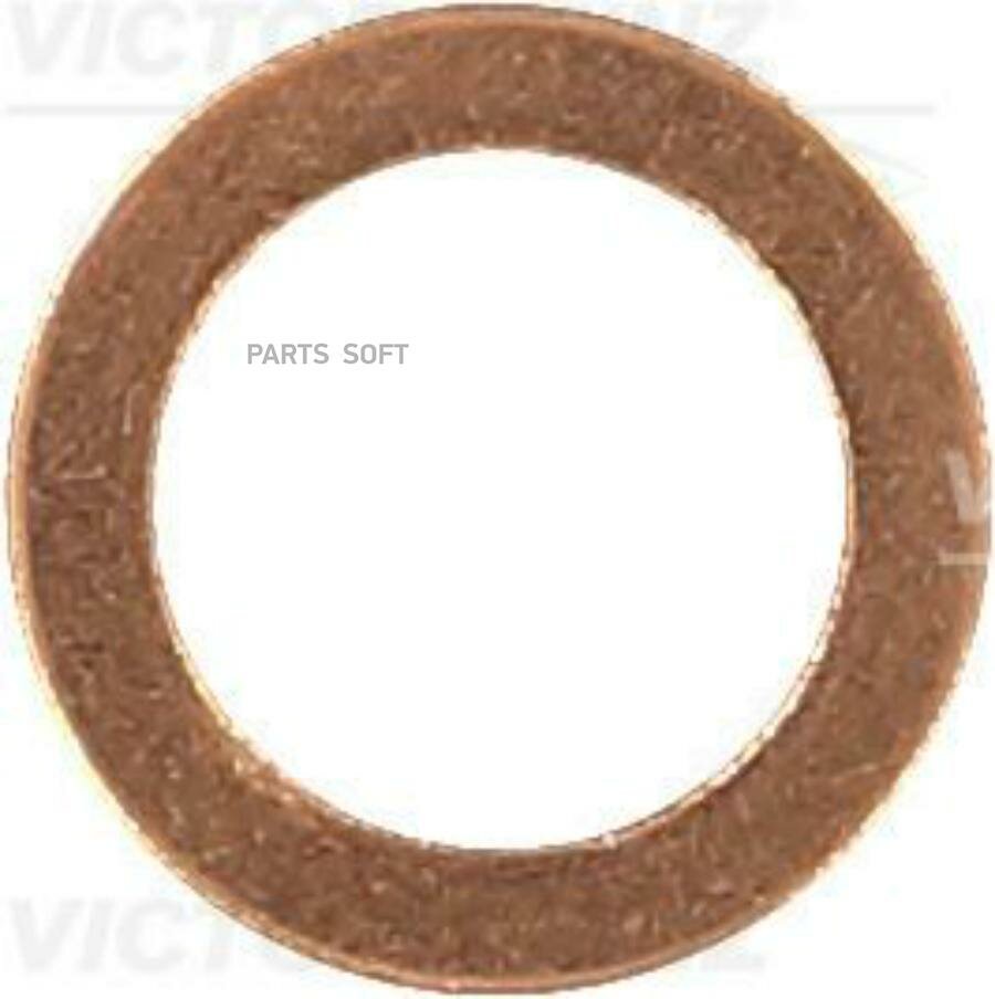 VICTOR REINZ 41-70060-00 Уплотнительное кольцо медное болта масленного поддона 12x18x1 мм