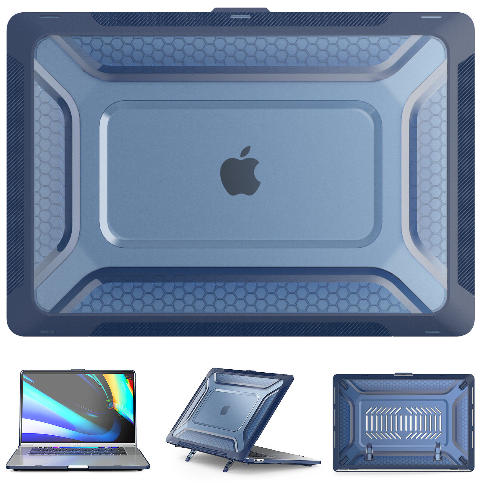 Защитная основа A2141, для Macbook Pro 16", нескользящая, отвод тепла
