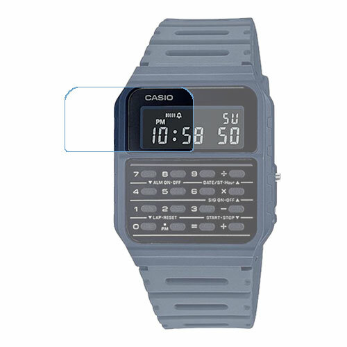 Скрин Мобайл защитный экран для часов Casio CA-53WF-2B из нано стекло 9H