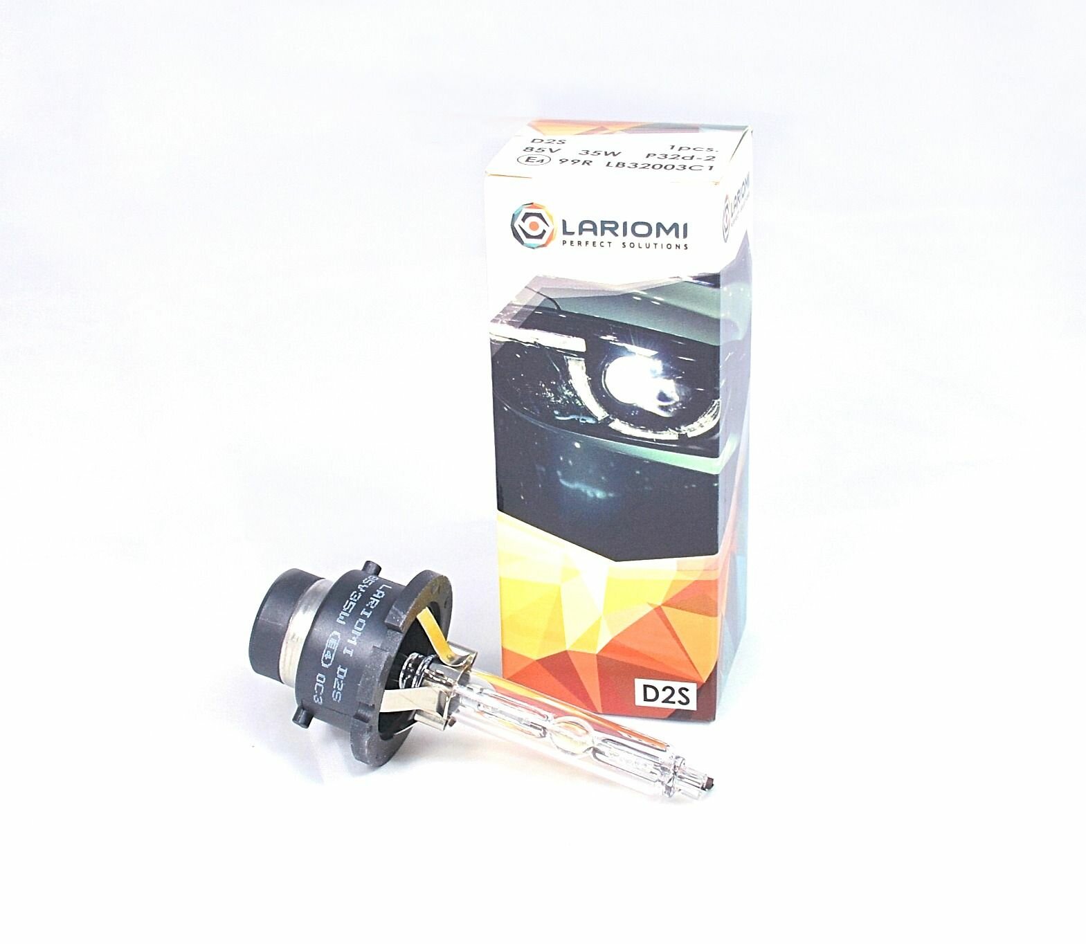 Лампа газоразрядная ксенон d2s 85V 35W p32d-2 (4300k)