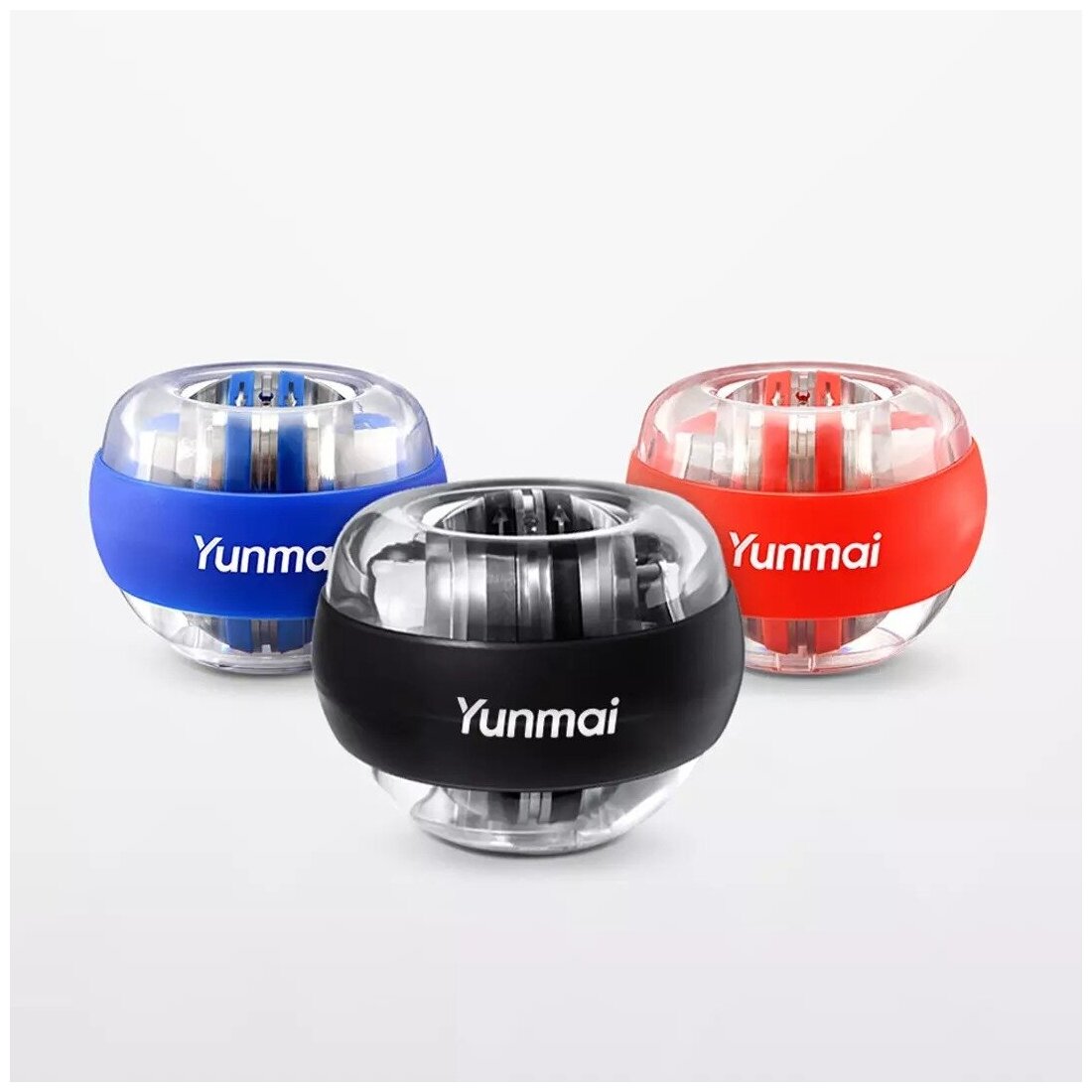 YUNMAI Кистевой эспандер гироскопический Yunmai Powerball YMGB-Z702, красный