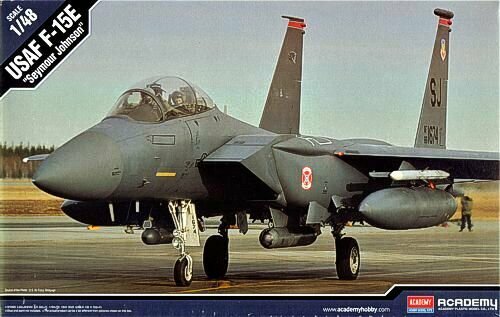 12295 Academy Американский истребитель F-15E Масштаб 1/48