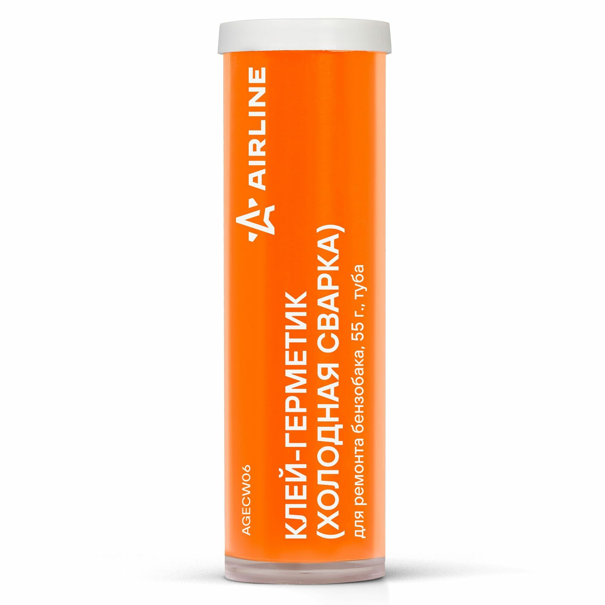 Клей герметик (холодная сварка) для ремонта бензобака, 55 гр, туба (AIRLINE)