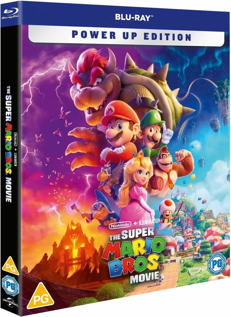 Братья Супер Марио в кино (2023) Blu-ray (блю рей) мультфильм