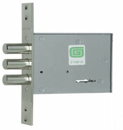 Замок врезной Гардиан 3001, 4 длинных ключа (112,5мм)