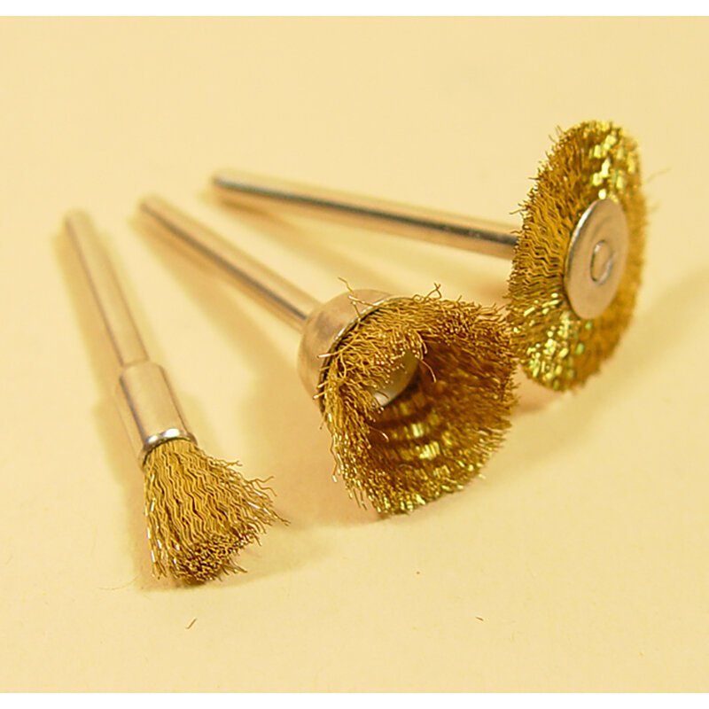 Латунная щетка, 5, 12 и 21 мм, 2х3 шт, JAS