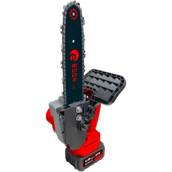 Бесщеточная аккумуляторная цепная пила Edon UNS-21/25BL