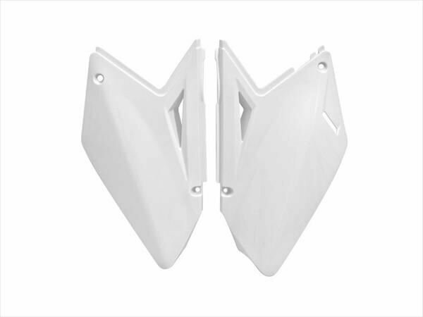 Боковины задние RTech R-FIRMZBN2507 SUZUKI RMZ250 07-09 белые для мотоцикла
