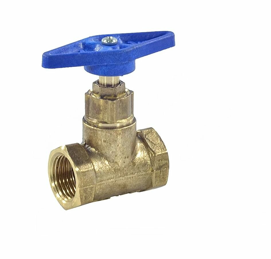 Клапан запорный латунь 15б3р Ду 25 Ру16 ВР прямой ТУ 206-3973235-01-93 Цветлит ZW20009