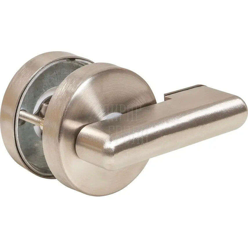 Ручка Fuaro (Фуаро) поворотная BK8. R. DSS304-button с индикатором INOX 304 никель
