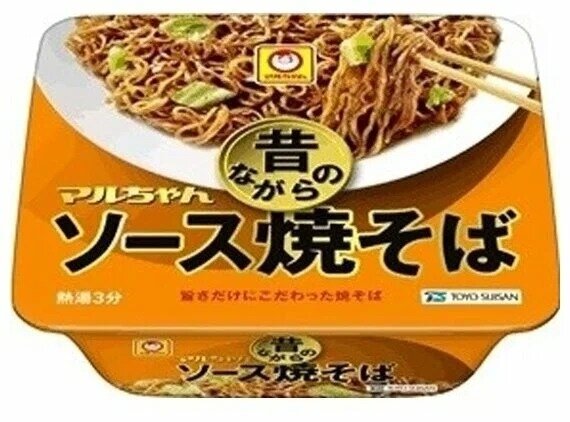 Toyosuisan лапша б/п c соусом якисоба маручан жареная лапша 113 гр