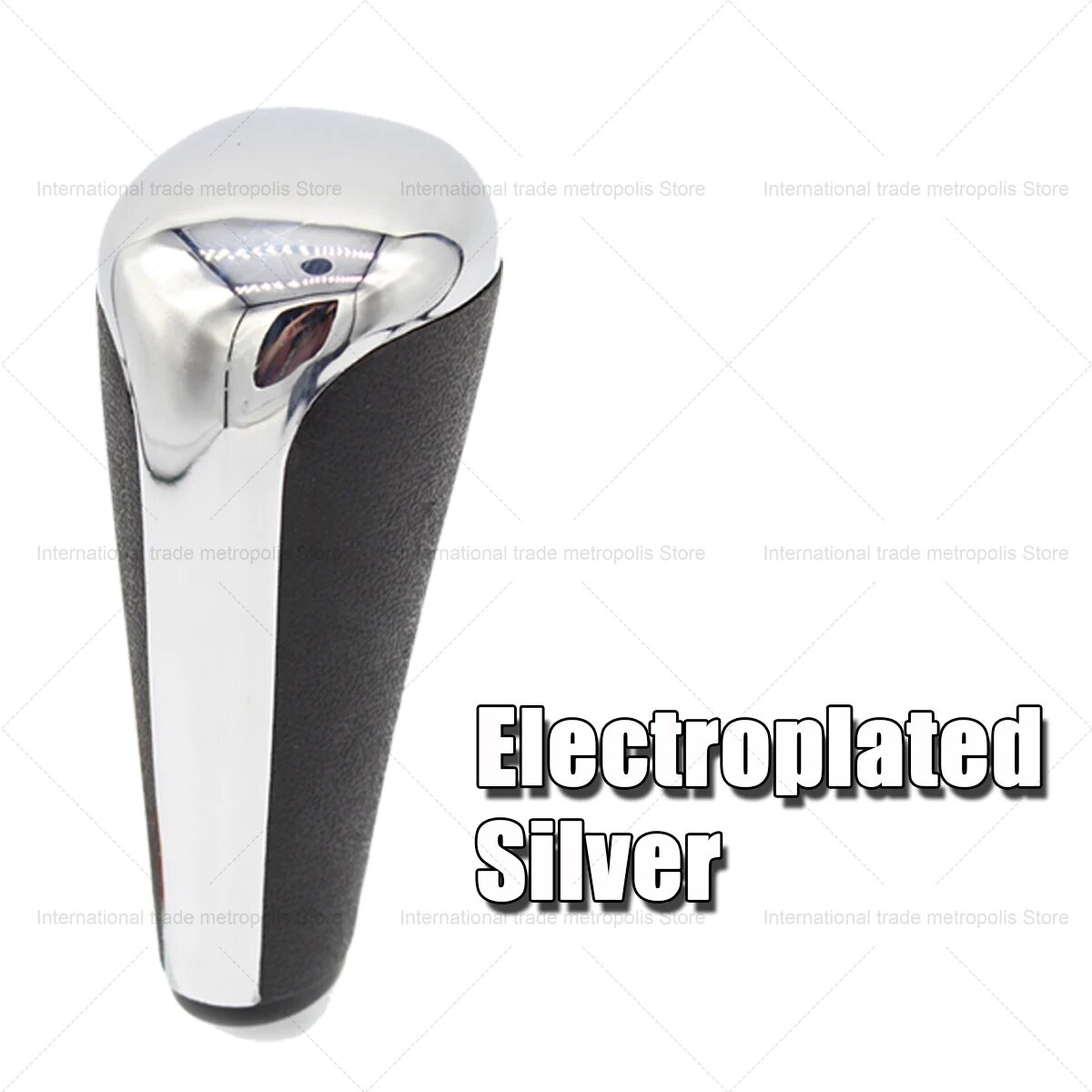 Ручка переключения передач Silver для Peugeot 206, 207, 301, 307, 308, 408,
