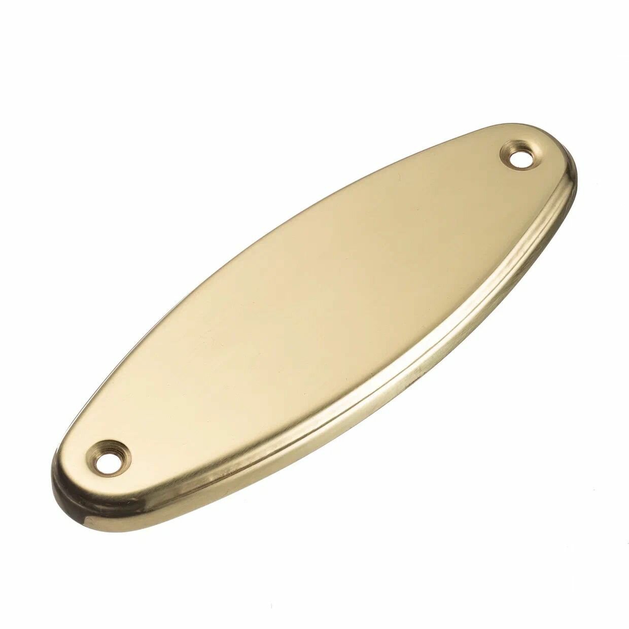 Табличка информационная овал 601500-0000179 латунь 124*43