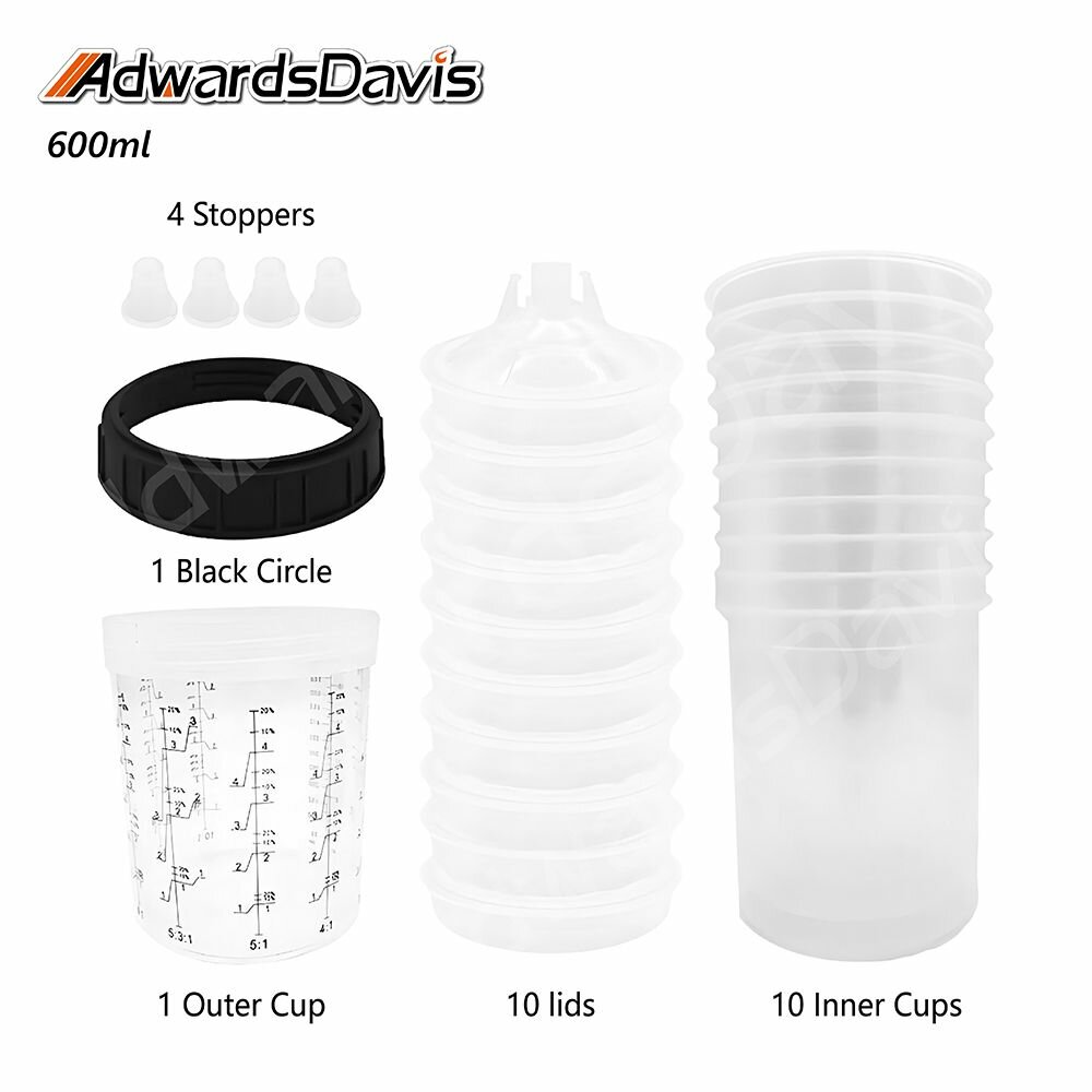 Пневматический пистолет-распылитель не требующая очистки внутренняя чашка набор из 26 предметов