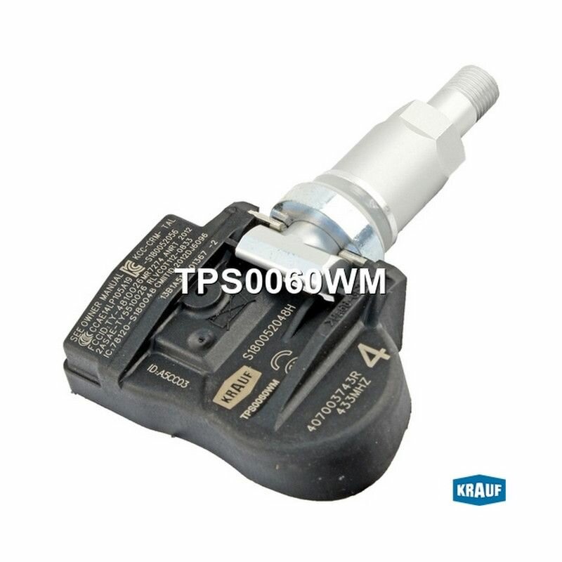 Датчик давления в шине KRAUF TPS0060WM для а/м RENAULT Sc nic, Laguna