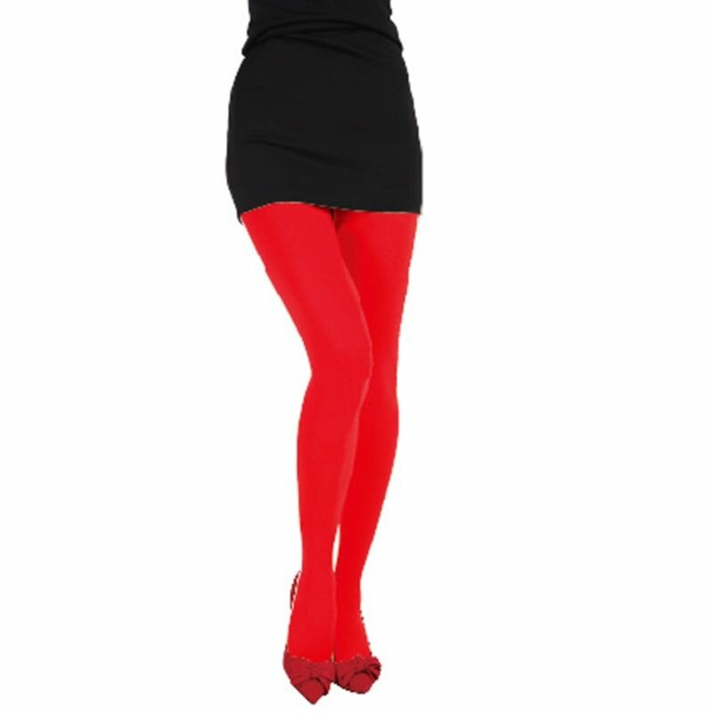 Женские колготки, Красные брюки