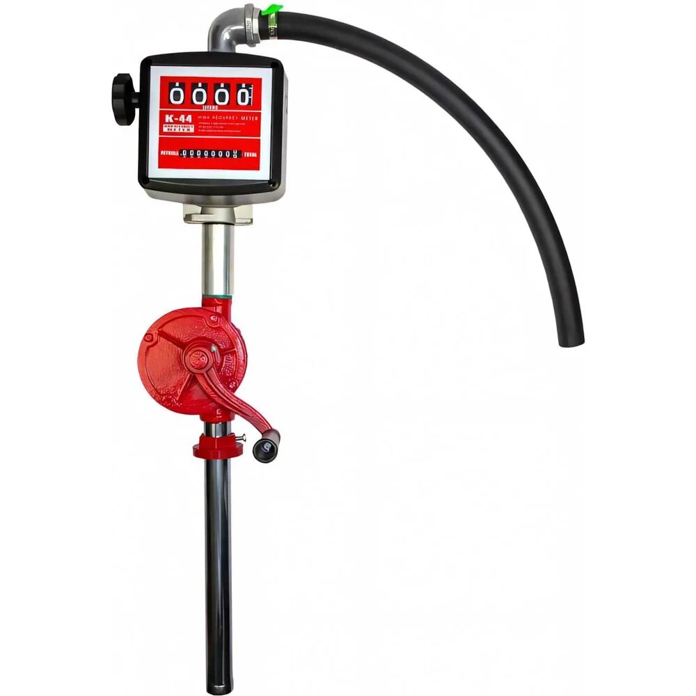 Бочковой ручной роторный насос Петролл со счетчиком для дизельного топлива и масла Petroll Gamma 9035