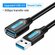 Vention USB 3.0 кабель, черный, 0.5 м