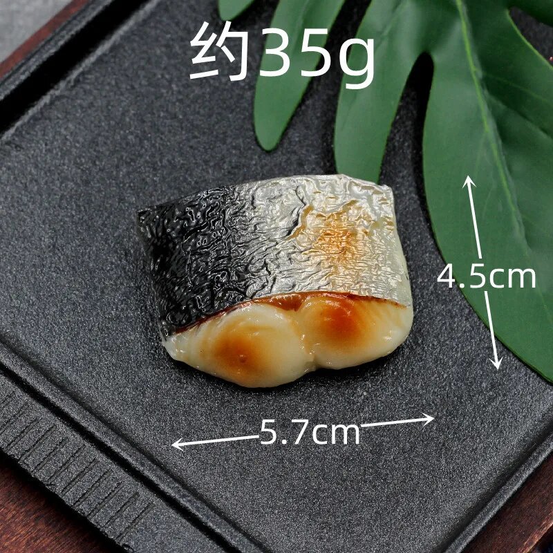 Имитация жареной рыбы из ПВХ 4