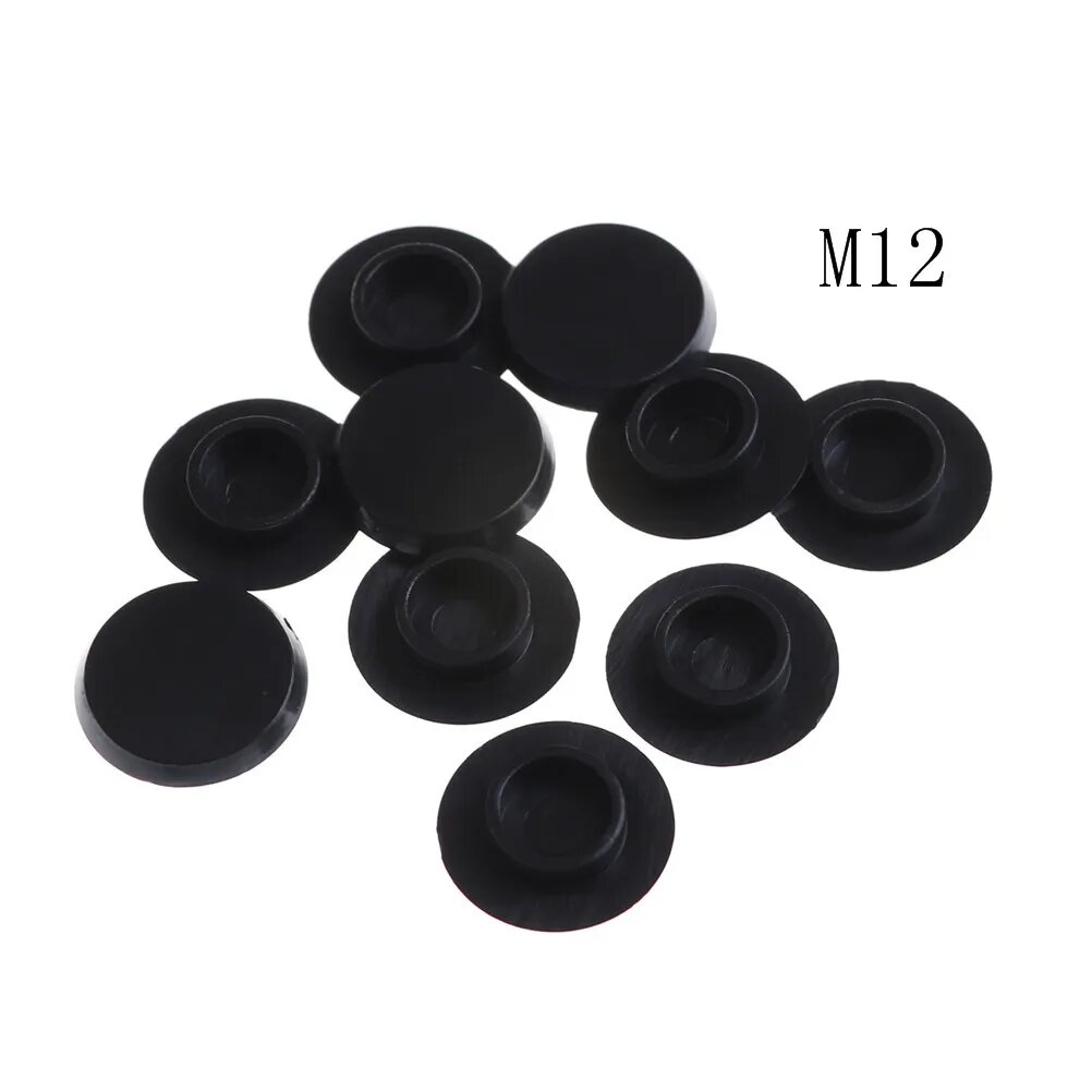 Черные заглушки для болтов M12