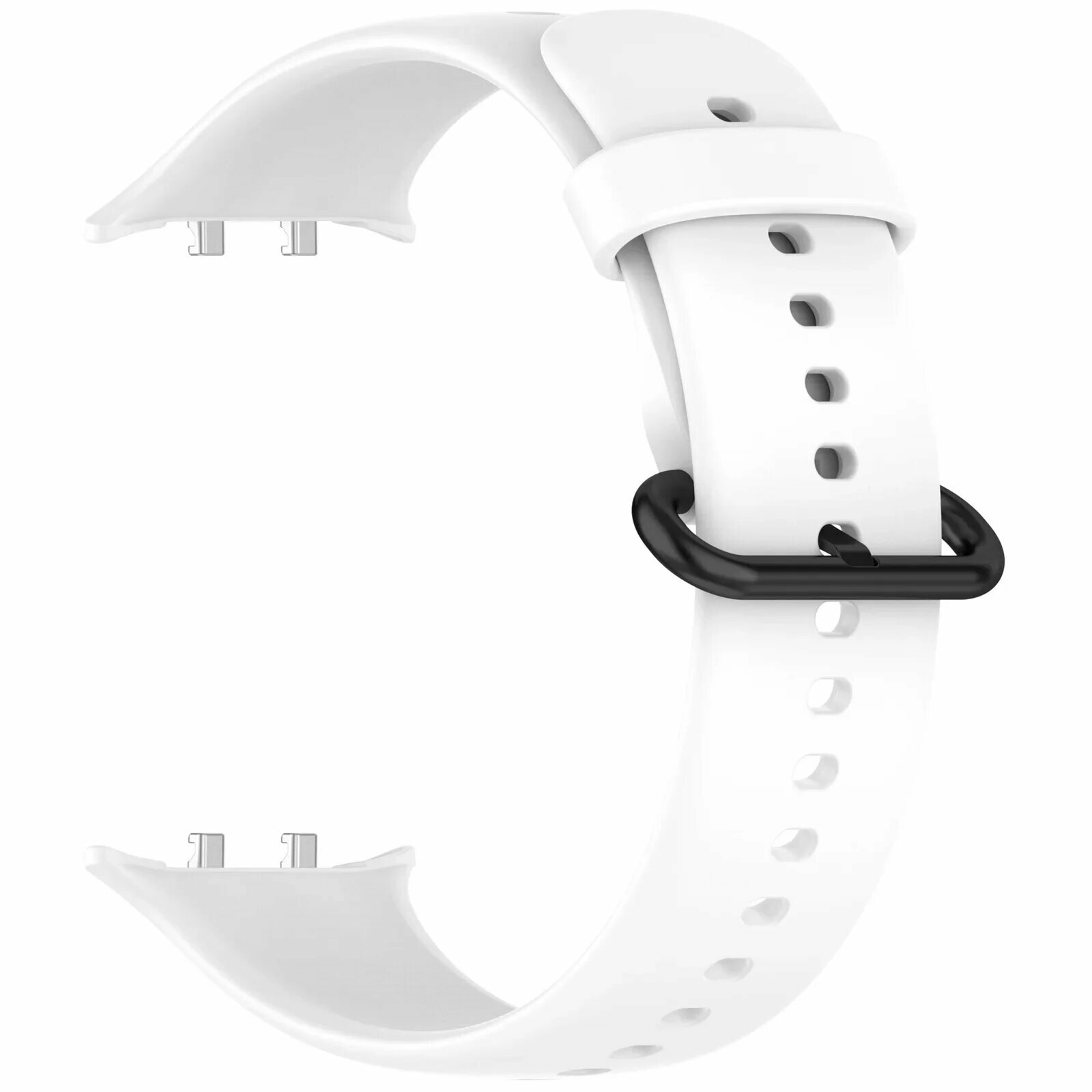 Белый силиконовый ремешок для Huawei HONOR Watch 5