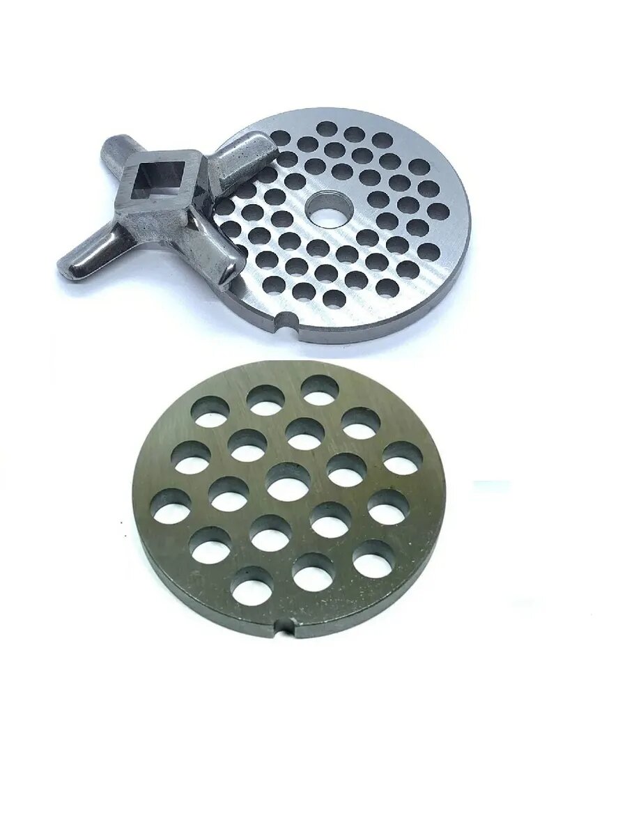 Набор нож+решетки для Zelmer (Для одностороннего ножа #8), решетки 62мм