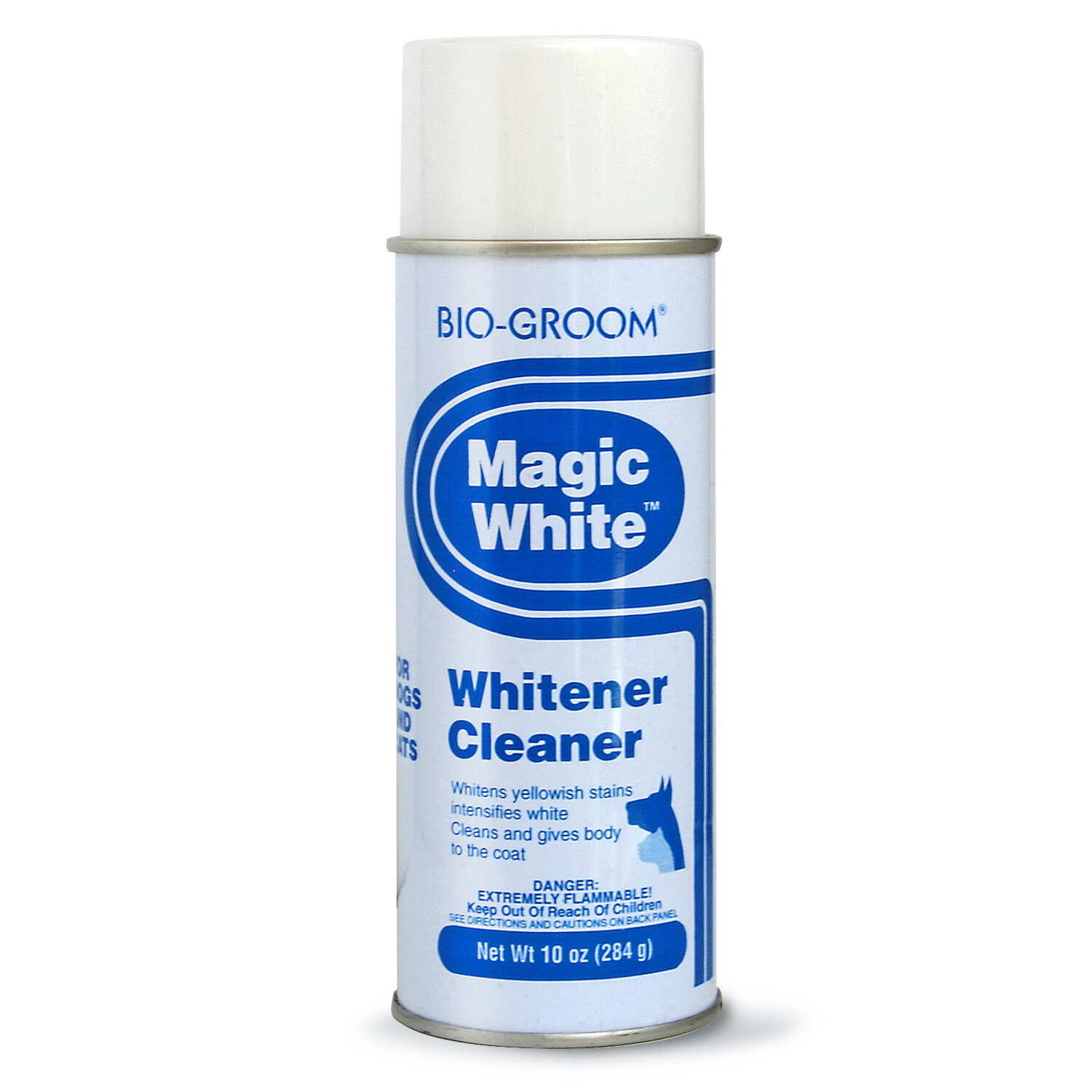 Белый выставочный спрей-мелок 284 мл Bio-Groom Magic White VLT-51714