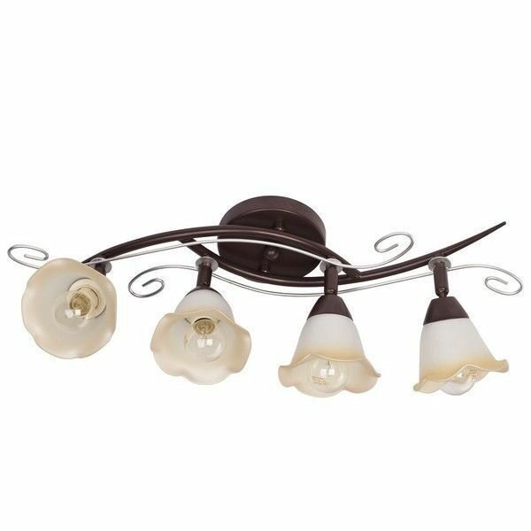 Потолочная люстра 242015004, E14, площадь освещения 12м², поворотная, для низких потолков