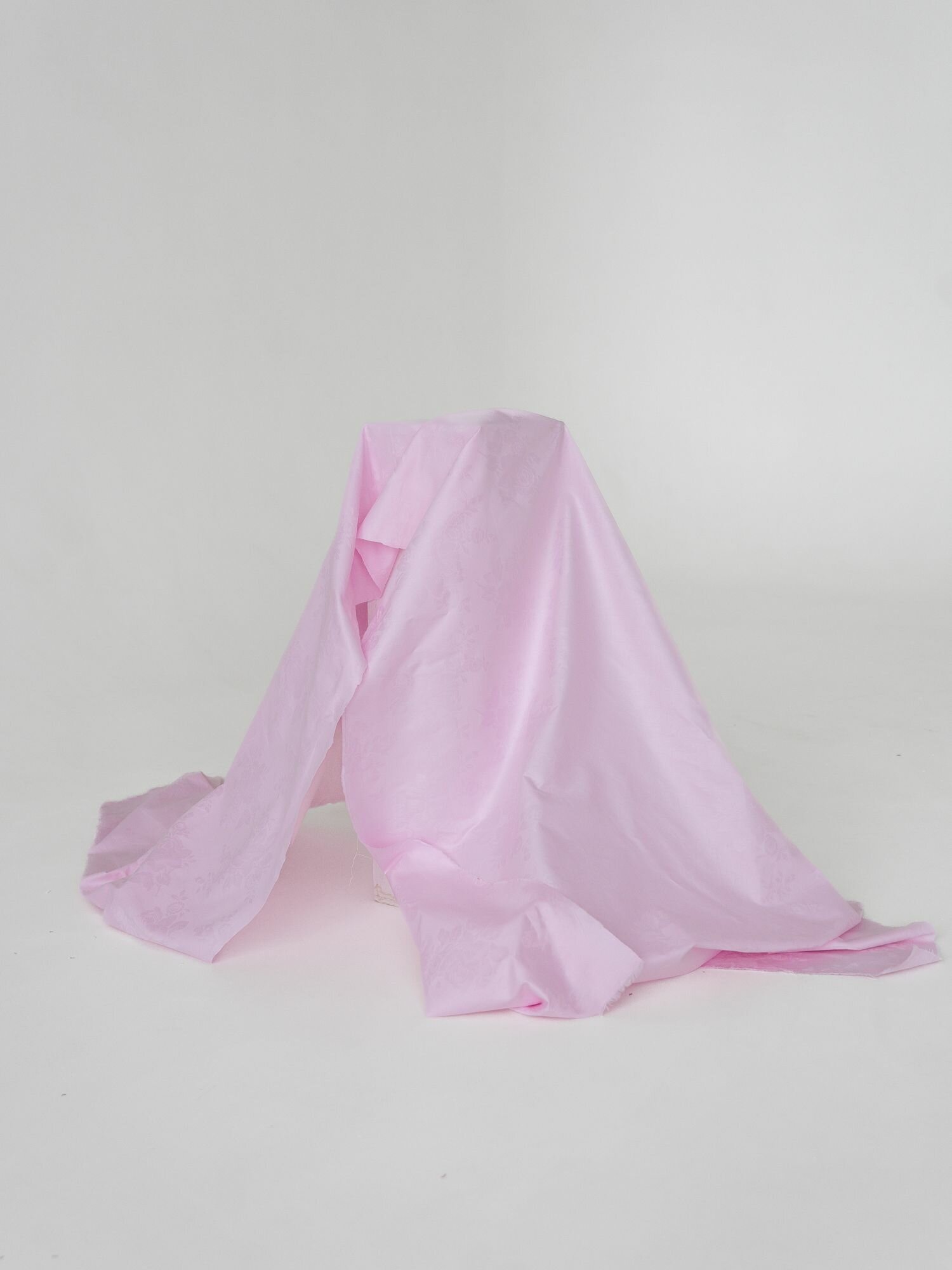 Ткань сатин жакккард 0,5 метра хлопок 50см х 260 см