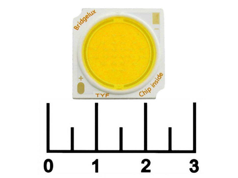 Светодиод LED 12W белый 36V 300mA 4000K 17мм