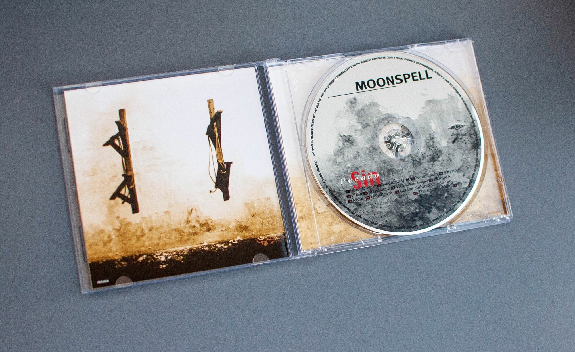 Moonspell - Sin / Pecado Аудио CD Лицензия — фото 1