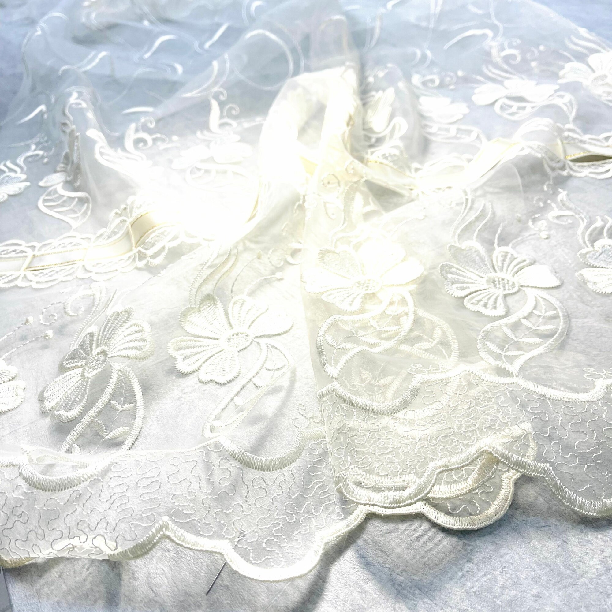 Ткань Органза. Высота 280см. Турция. На отрез.