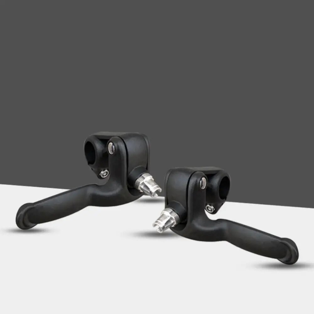 Пластиковые велосипедные тормозные рычаги Черный, Black