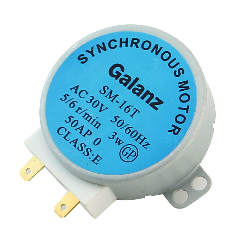 Поворотный синхронный двигатель MyPads для микроволновой печи Galanz SM-16T (AC 30V 50/60HZ)