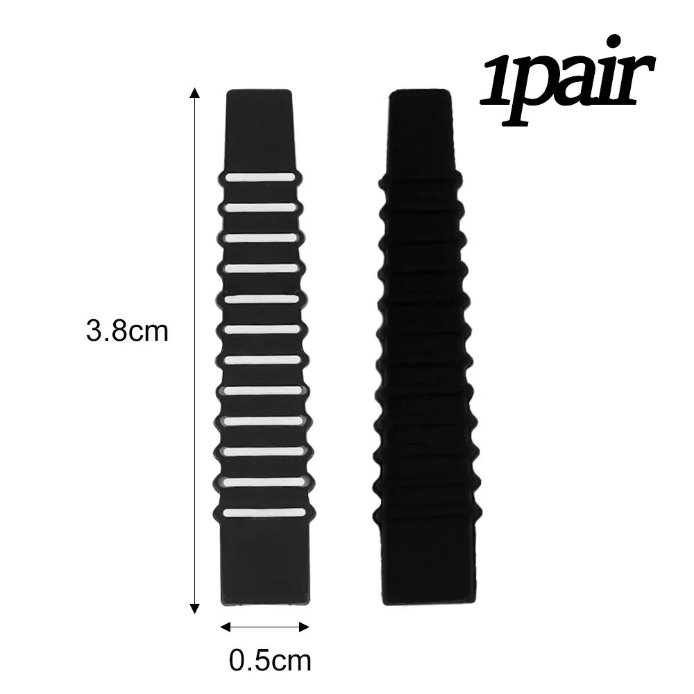 5 пар силиконовых Противоскользящих чехлов для дужек очков защита от истирания за ухом устройство против падения оправа для очков фиксирующий кронштейн для ушей