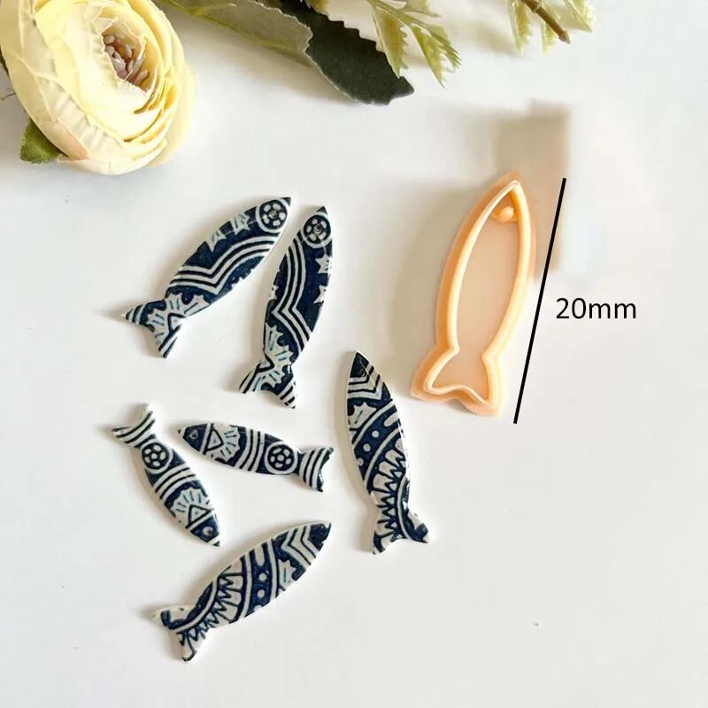Резаки для полимерной глины Cute Fish C031-20mm